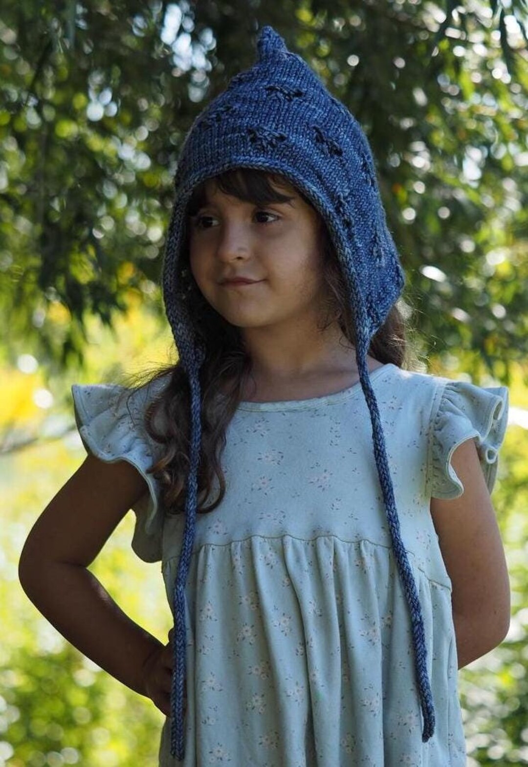 Pixie Hat Knitting Pattern Pixie Hat Pattern Kids Hat Knitting Pattern ...
