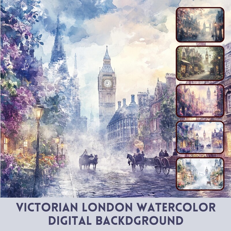 London Backdrop - Etsy