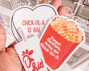 Chick Fil a Sticker - Etsy