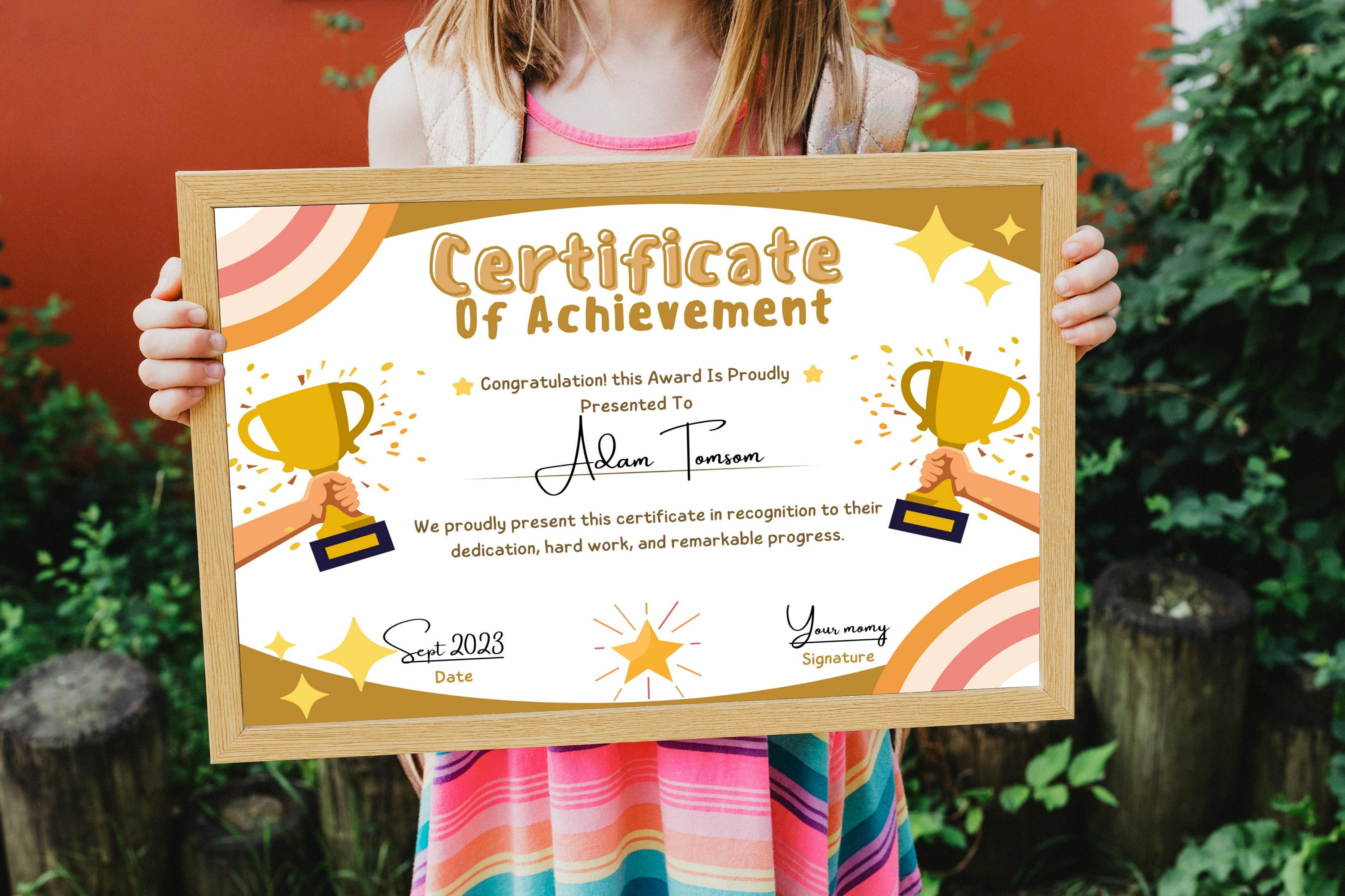 Recognition Certificate | Children's Certificate of Achievement | Well ...