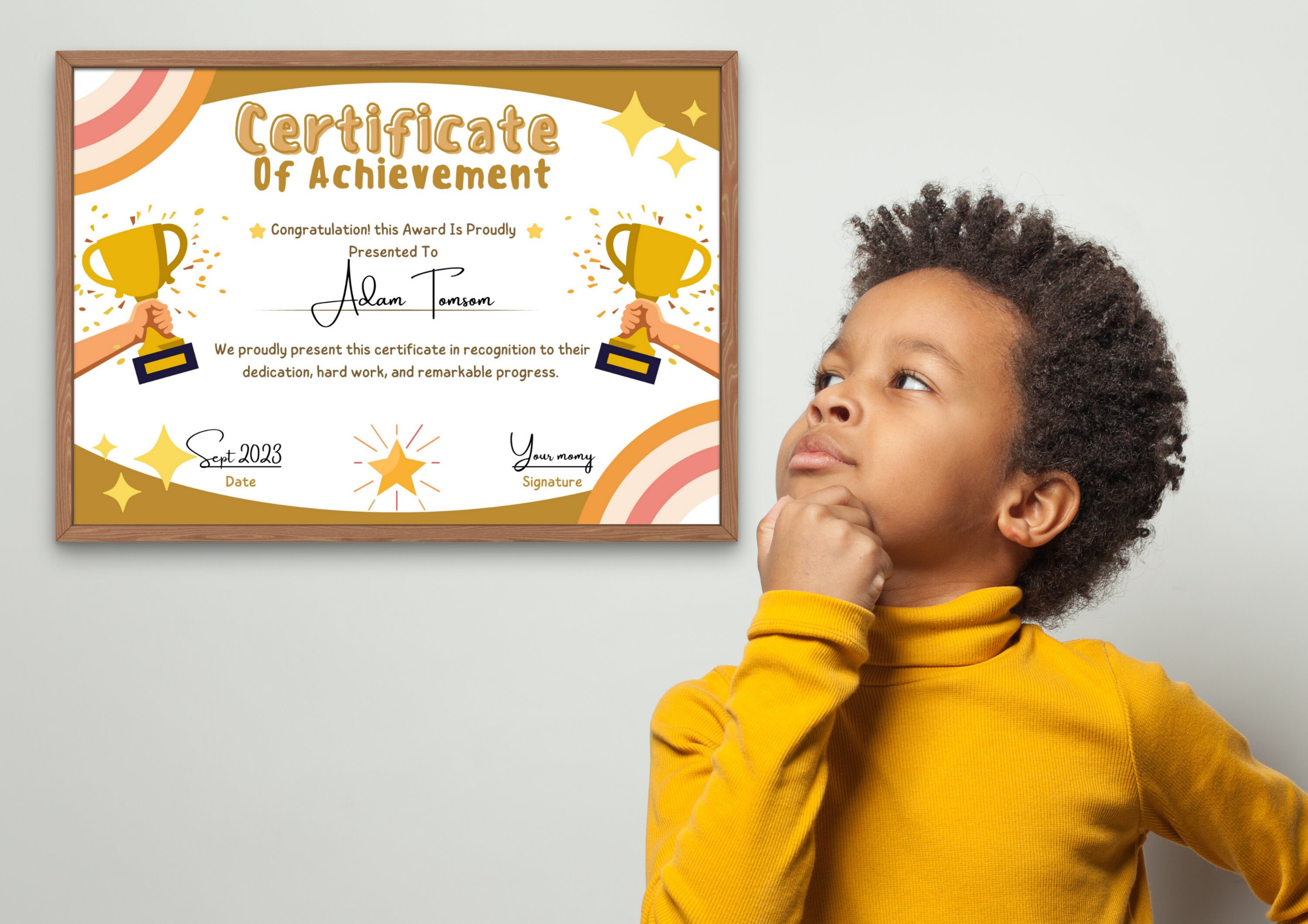 Recognition Certificate | Children's Certificate of Achievement | Well ...