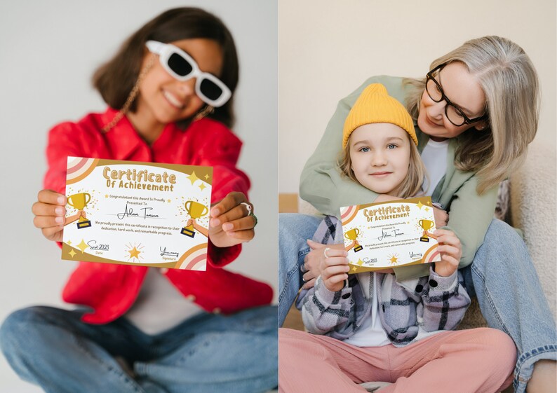 Recognition Certificate | Children's Certificate of Achievement | Well ...