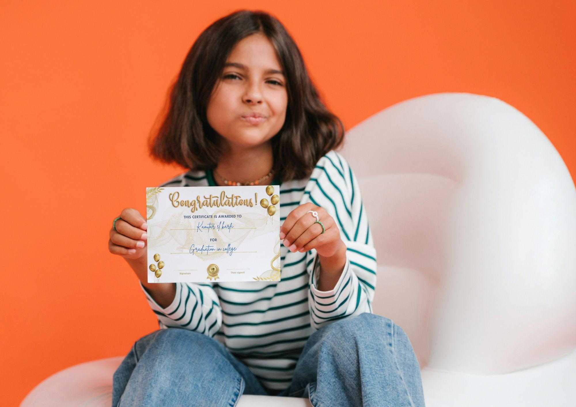 Blank Award Certificate, Certificate of Achievement, Congratulation ...