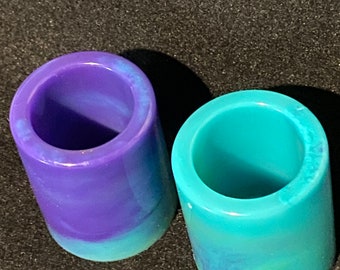 Directglow 2oz Neon Blue UV Blacklight Reactive Glow Party Shot Glasses ...