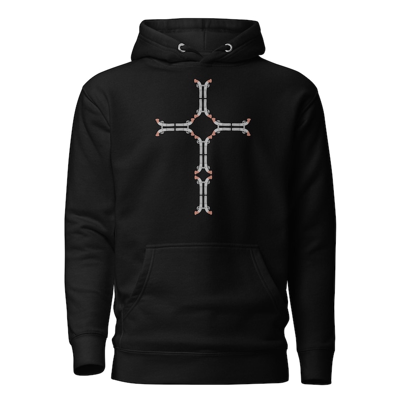 Flintlock Unisex Hoodie, Cross of Jesus Christ Hoodie, Crucifix Hoodie ...