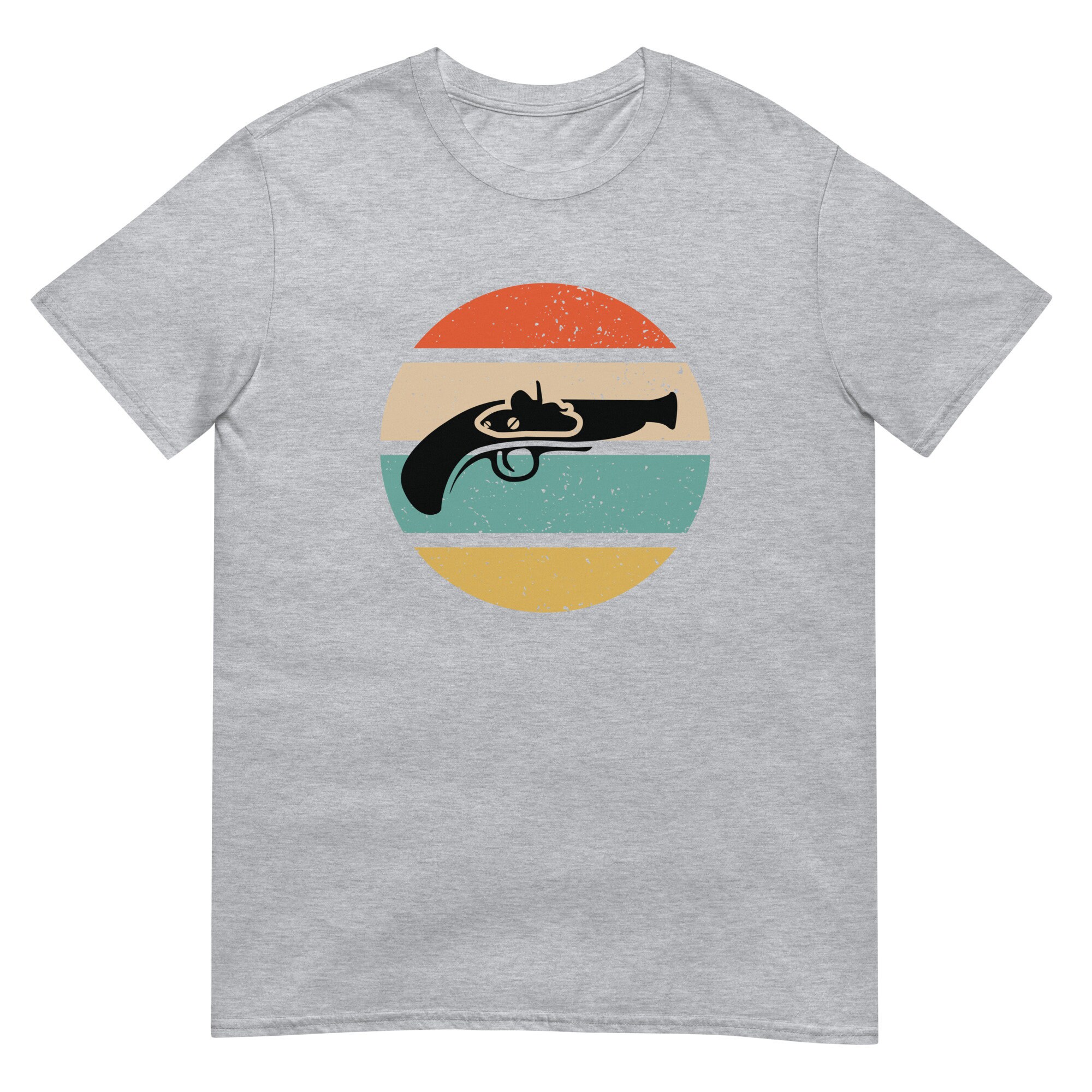 Flintlock Short-sleeve Unisex T-shirt, Musket T-shirt, Old Weapon T ...