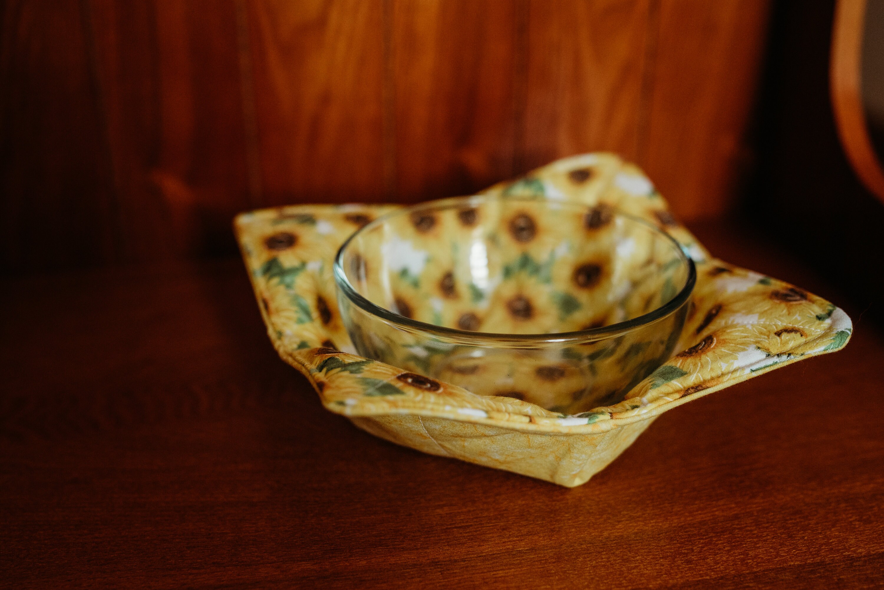 Sunflowers Bowl Cozy - Etsy