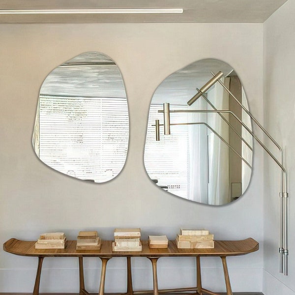 Curved Mirror - Etsy