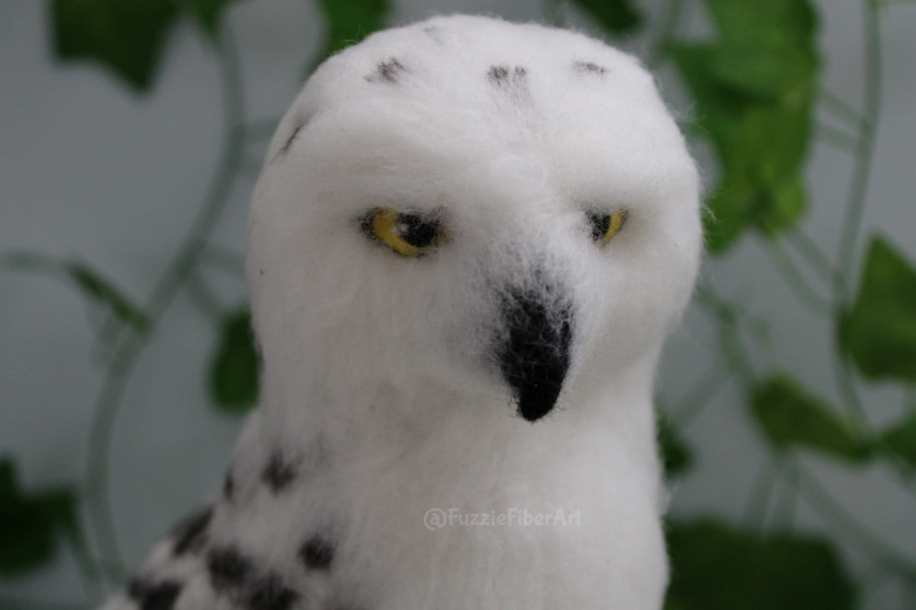 Needle Felt Snowy Owl Snow Owl Sculpture White Owl - Etsy