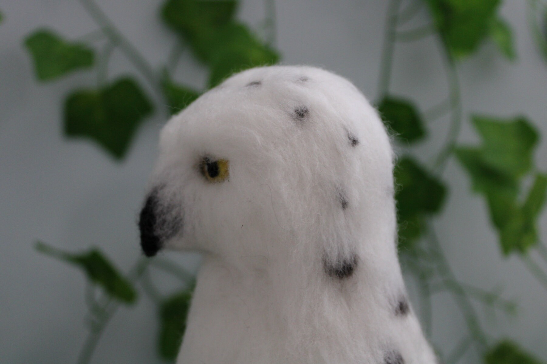 Needle Felt Snowy Owl Snow Owl Sculpture White Owl - Etsy