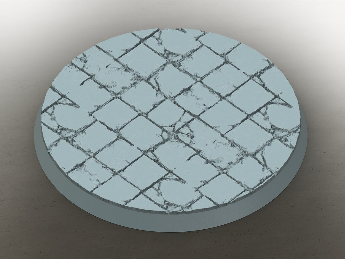 3D Printable STL Files Selection of Miniature Bases for 3D Printing ...