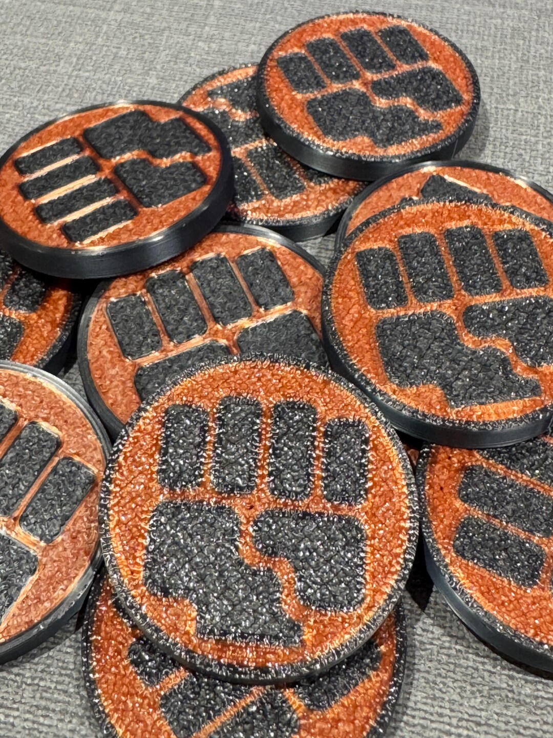 Fighting Energy Type TCG Counter Token - Ability Used - Standard Size ...