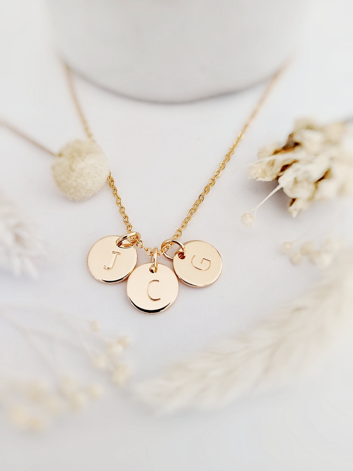 Gold Filled Letter Necklace Personalised Initial - Etsy