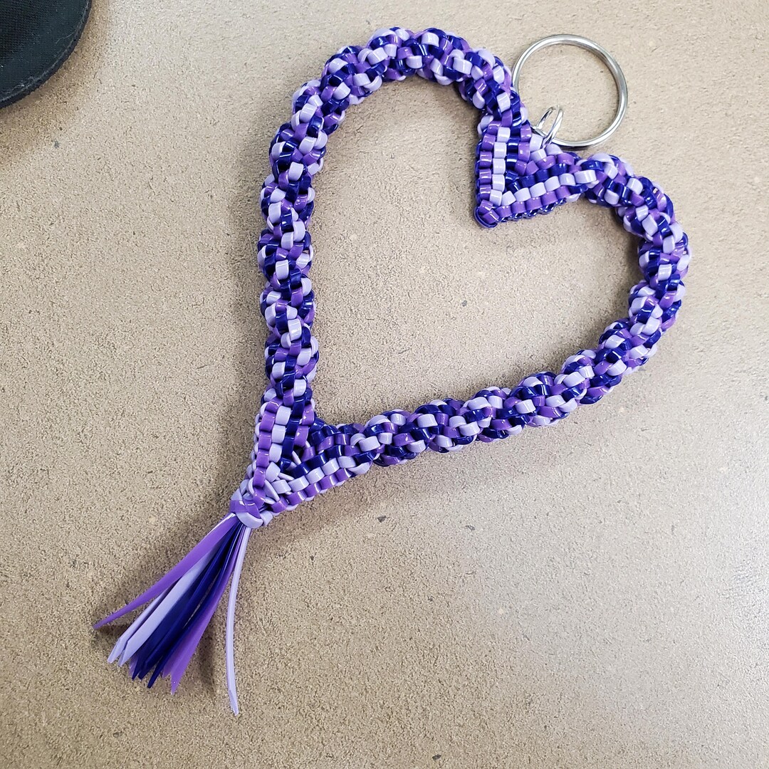 Valentine Heart Keychain - Etsy