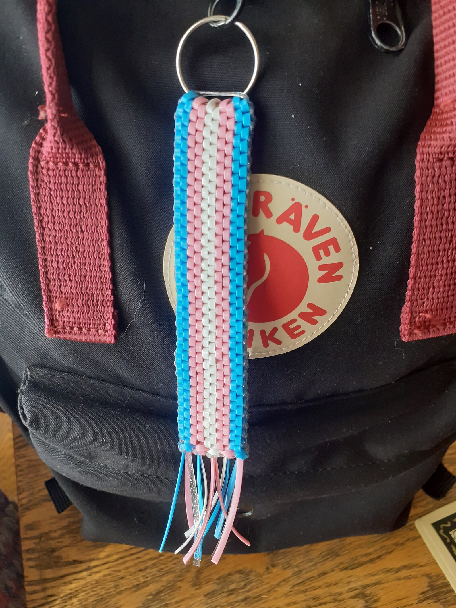 Trans Pride Flag Keychain - Etsy