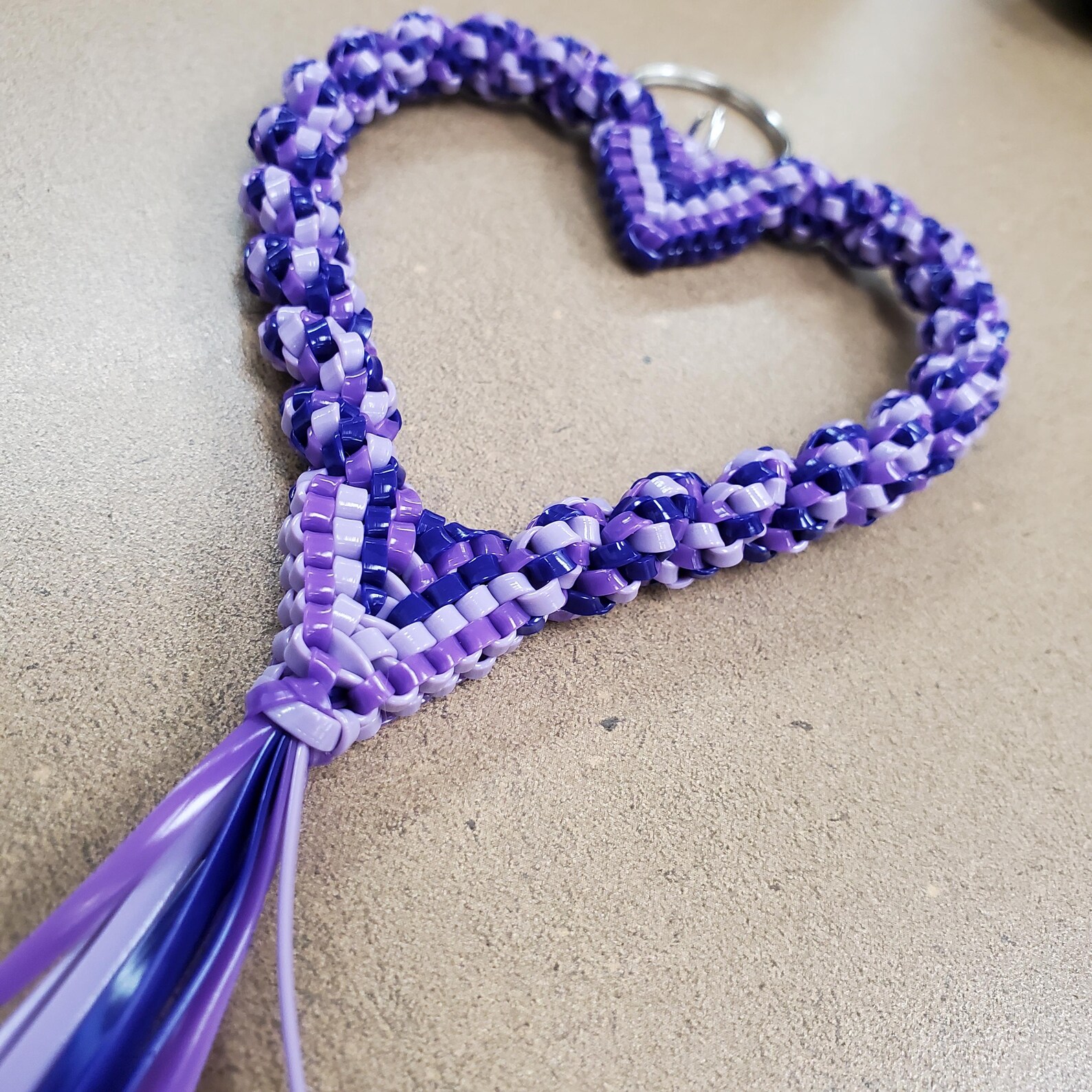 Valentine Heart Keychain - Etsy
