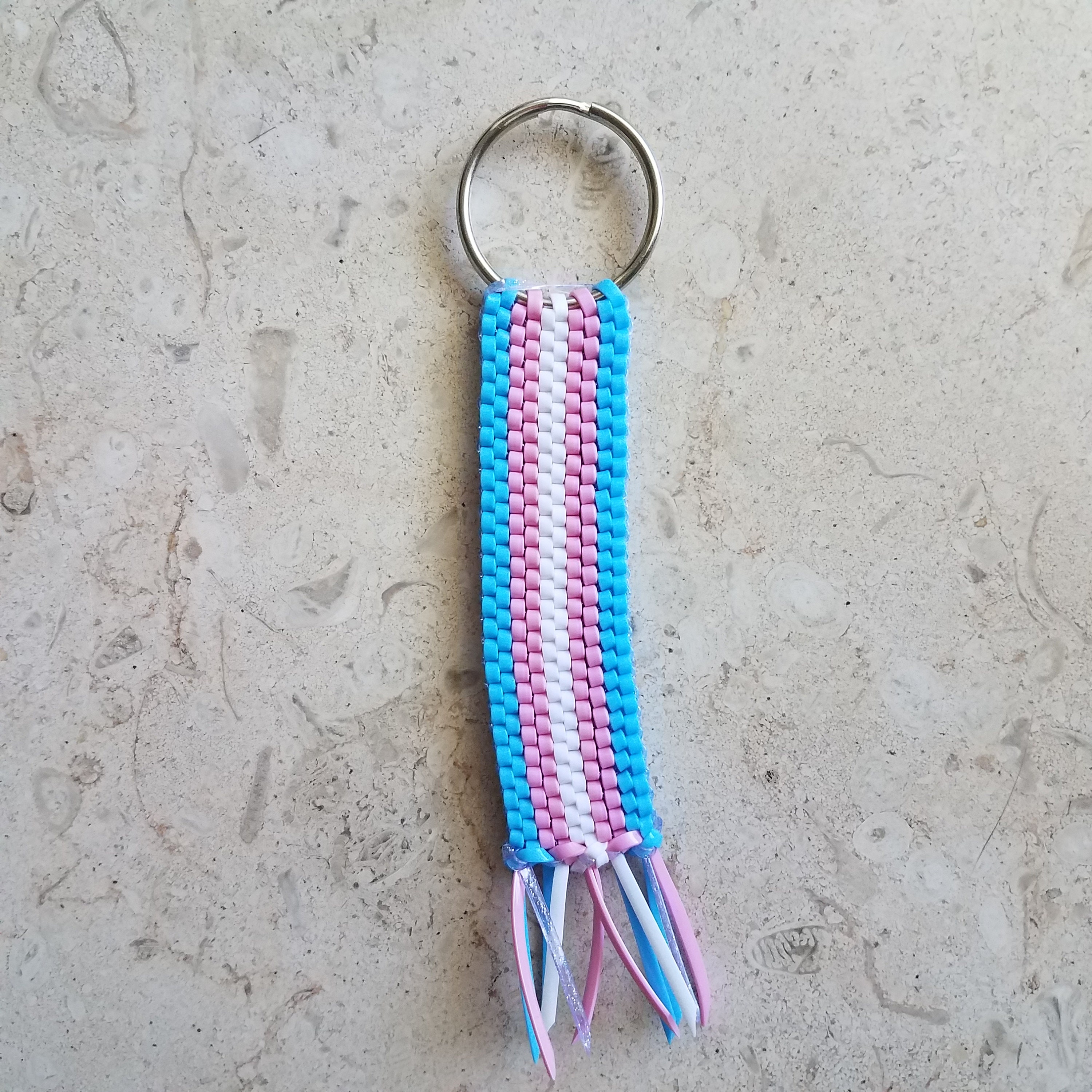 Trans Pride Flag Keychain - Etsy