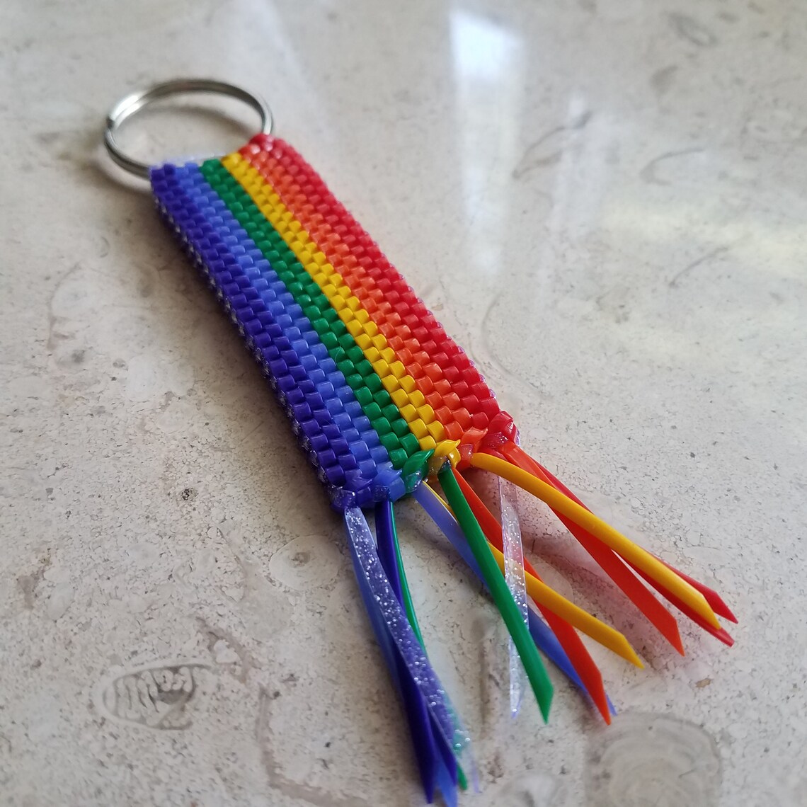LGBTQ Pride Flag Keychain - Etsy