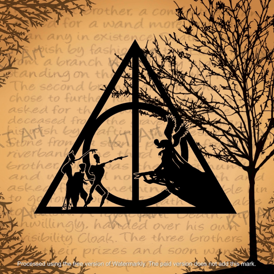 The Tale of the Three Brothers Print | Digital Download - Etsy