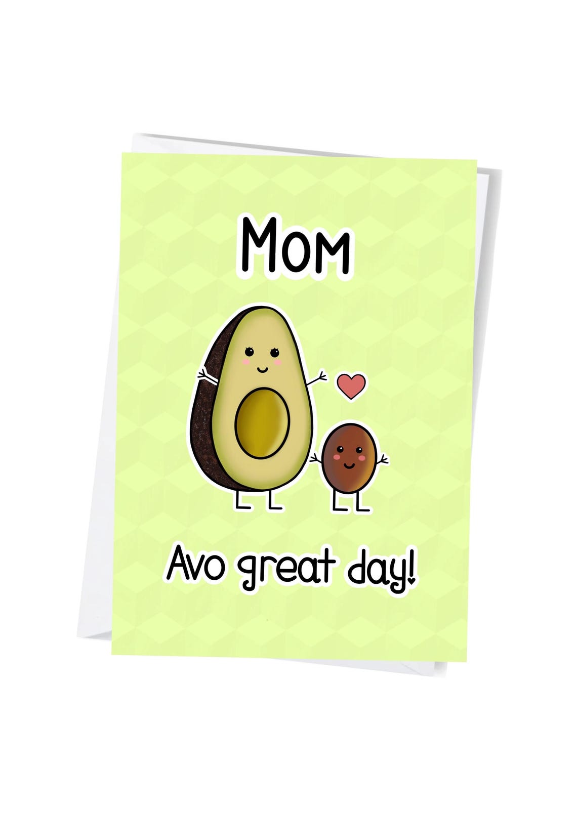 Cute Avocado Mothers Day Card | Digital Download | A5 - Etsy