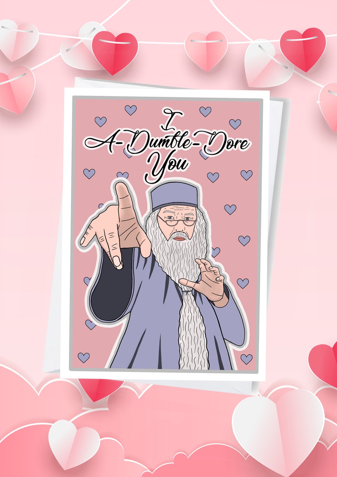Dumbledore Anniversary Card Digital Download A5 - Etsy