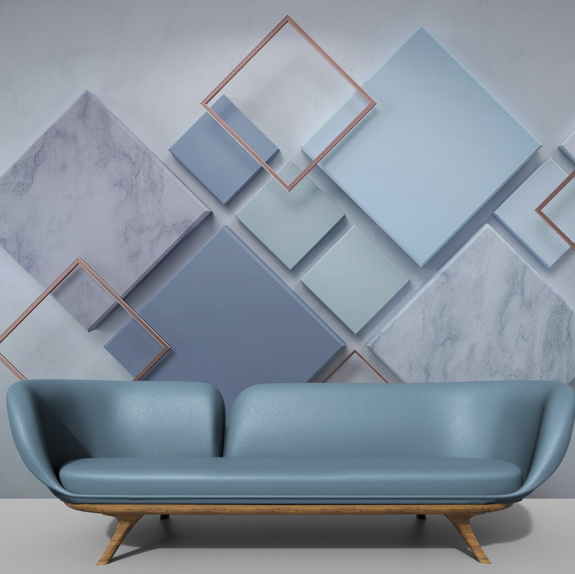 Abstract 3d Wallpaper Mural Modern Wall Mural Decor Wall Paper | Etsy