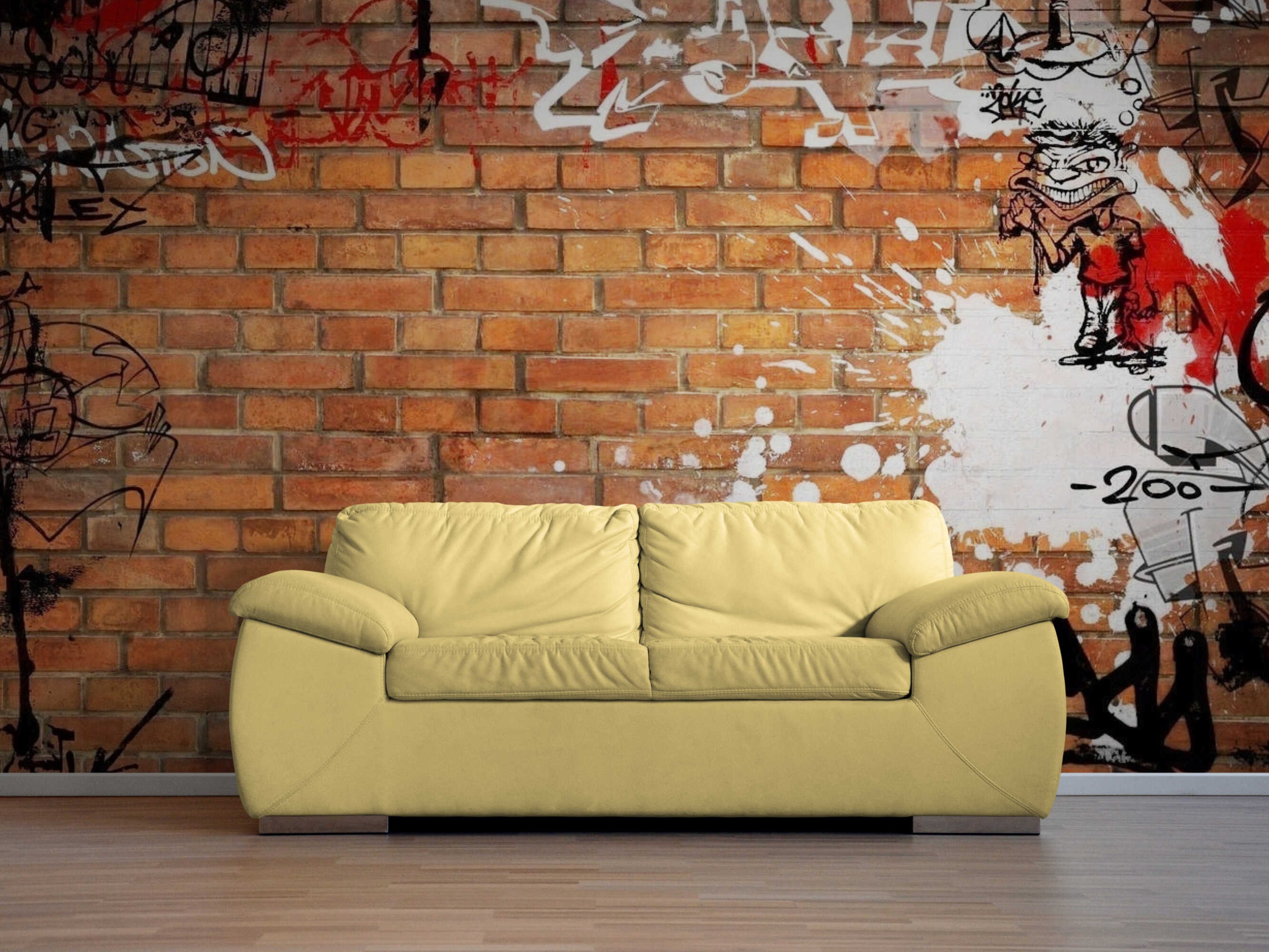 Brick Wall Tattoos Graffiti