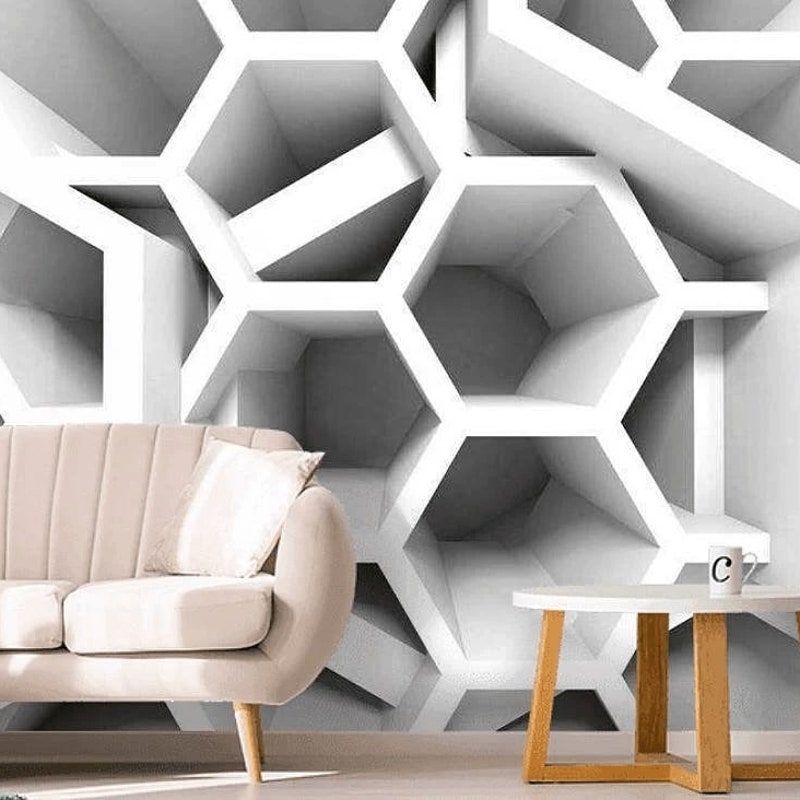 Honeycomb Wallpaper - Etsy