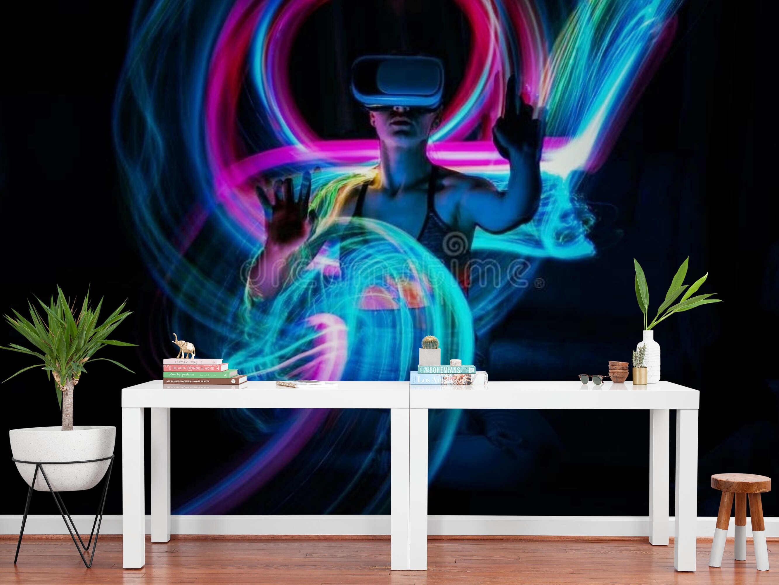 Metaverce 3D Wall Mural Wallpaper Gaming Wall Decor Wall Paper - Etsy
