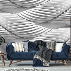 3D Threads Artwork Interactive Art 3D Wallpaper Room Decor Realistic ...