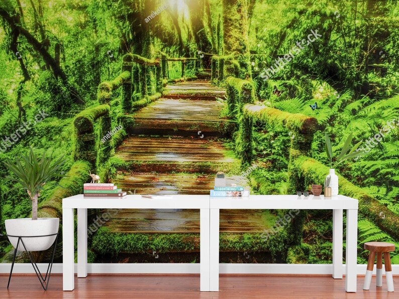 Peel and Stick 3d Wallpaper Nature Wall Mural 3D Wall Paper - Etsy