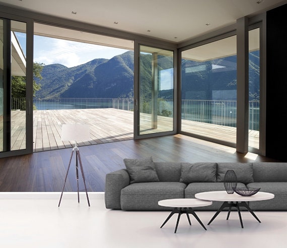 3D Wallpaper Window View Murals Peel and Stick Wallpaper Wall - Etsy