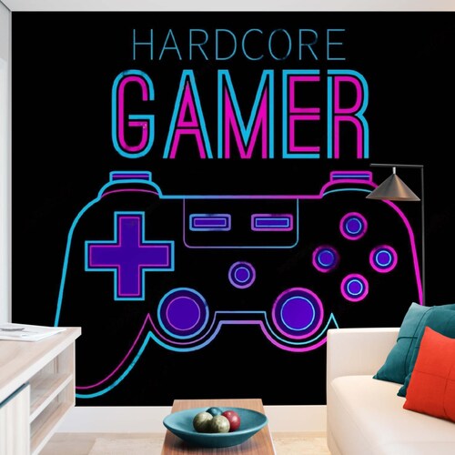 Gaming 3D Wallpaper Peel and Stick Wallpaper 3d Wall Mural - Etsy