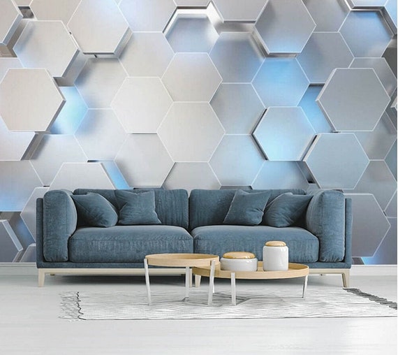 3D Wall Mural Cyberpunk Wallpaper Photo Wall Expanding Space - Etsy