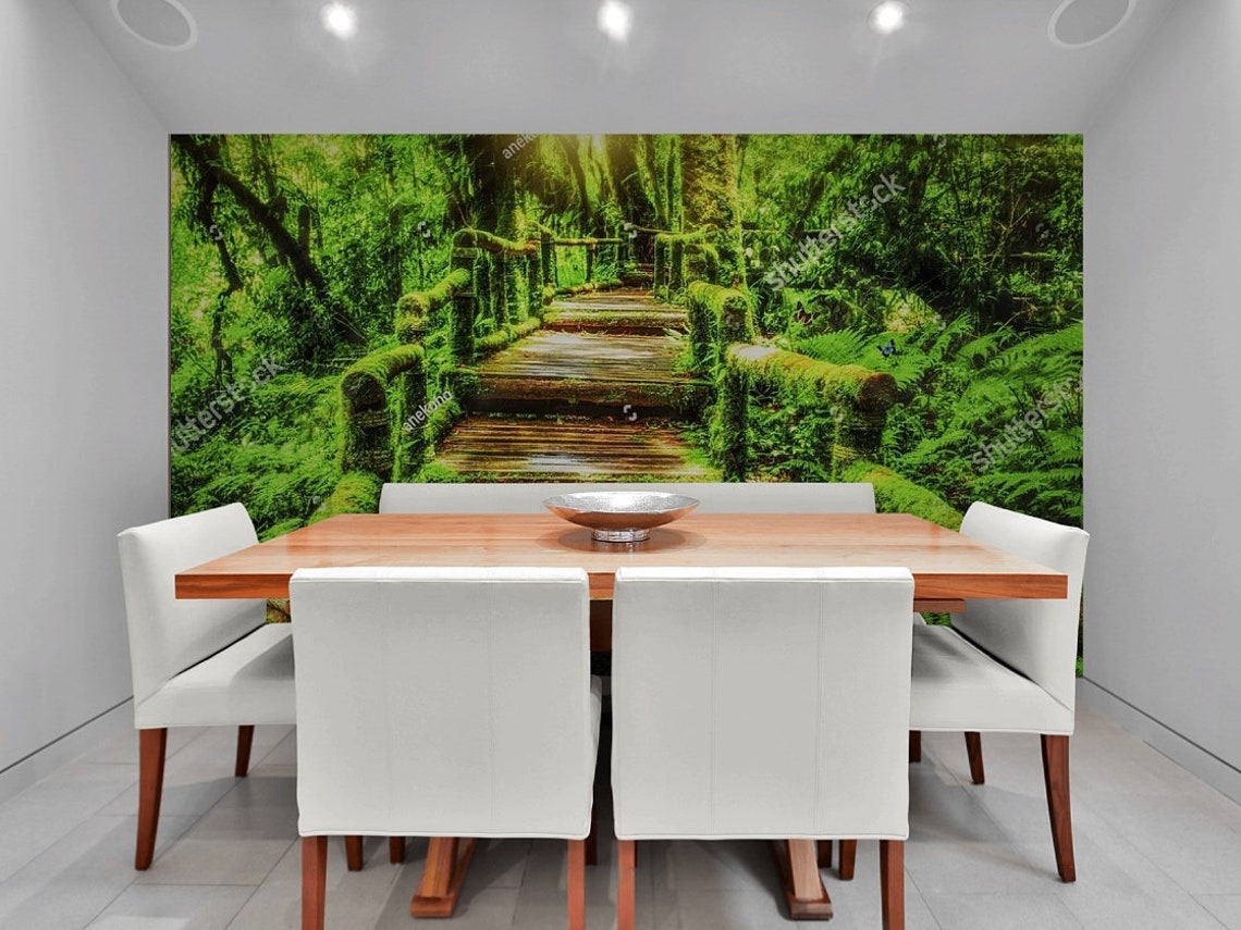 Peel and Stick 3d Wallpaper Nature Wall Mural 3D Wall Paper | Etsy