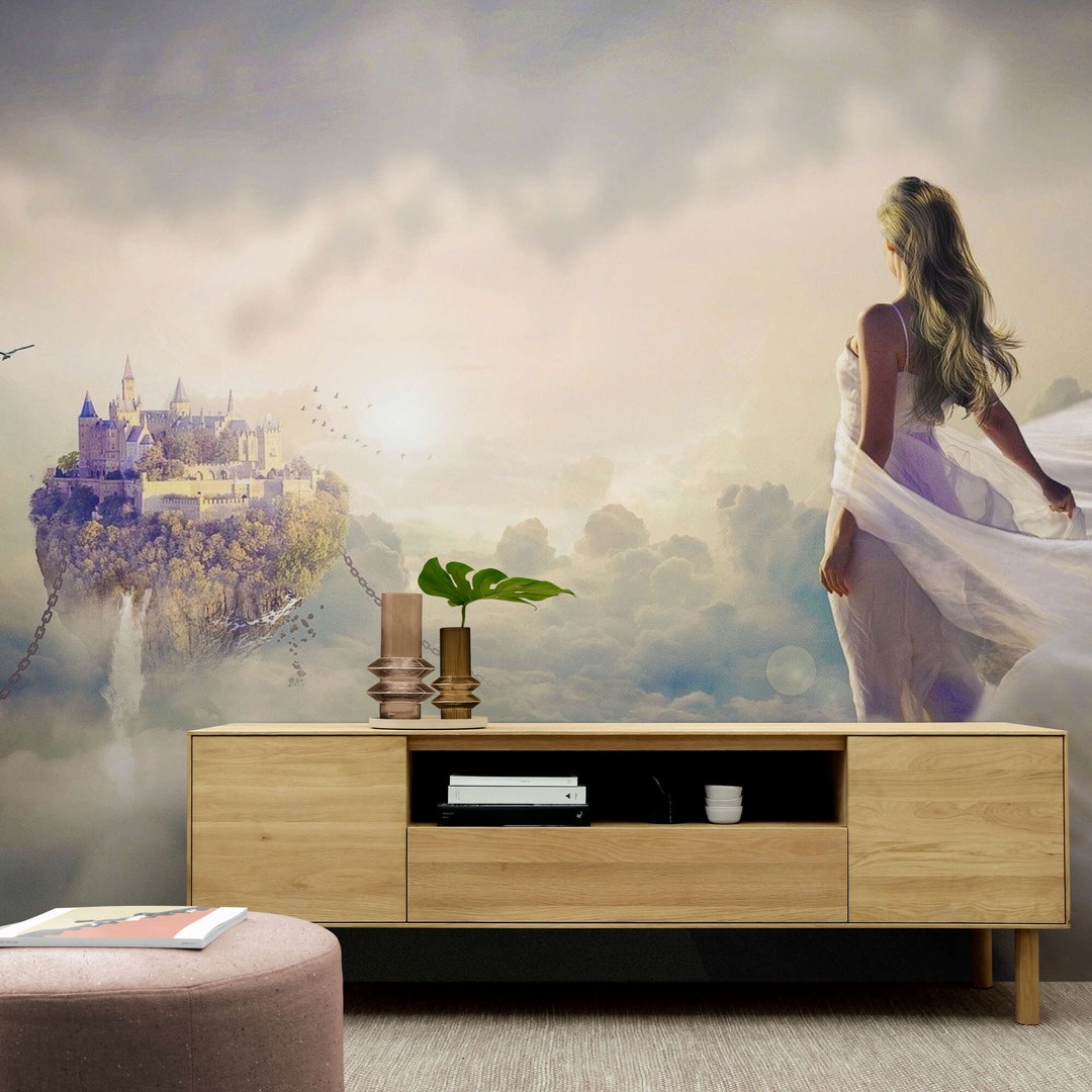 Fantasy Wall Paper Mural Peel and Stick Wallpaper Fantastic Wall Mural ...