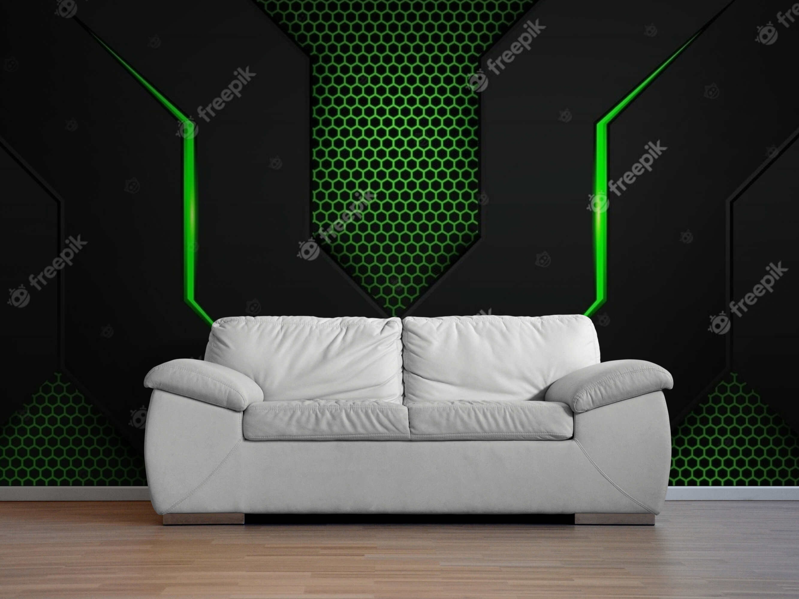 Neon Wallpaper Gaming Kids Wallpaper 3D Wall Mural Graffiti | Etsy