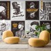 Barber Shop Wall Mural, Peel and Stick Men's Salon Decor - Etsy