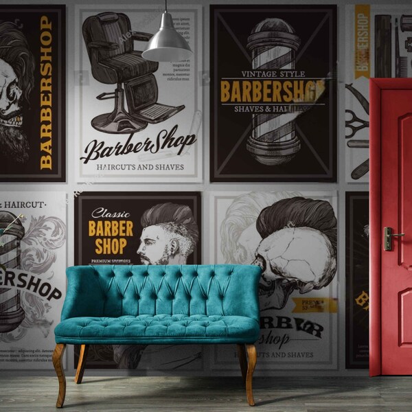 Barber Shop - Etsy
