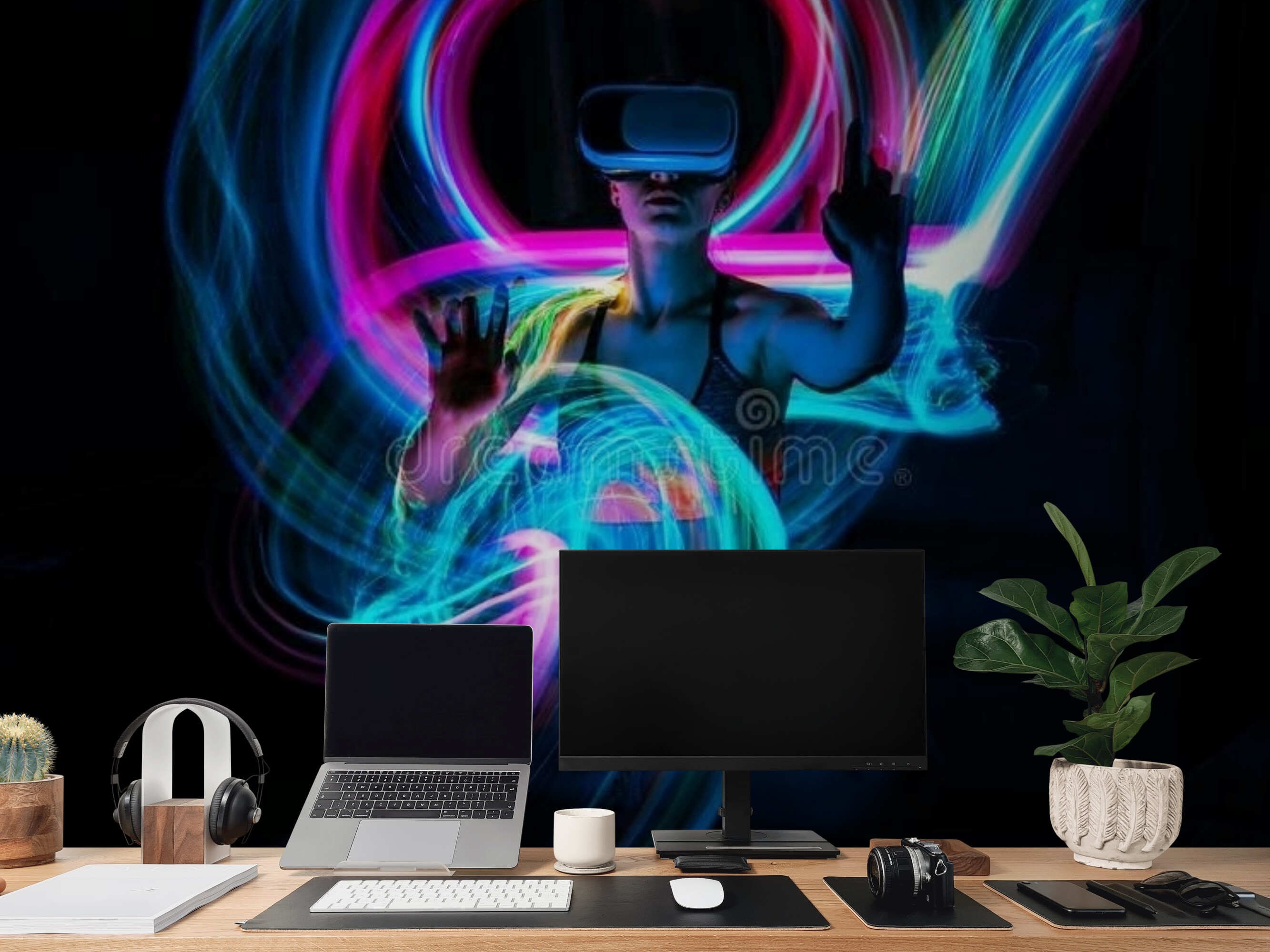 Metaverce 3D Wall Mural Wallpaper Gaming Wall Decor Wall Paper - Etsy