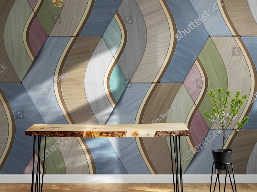 Eco Wood Style 3d Wallpaper for Walls Textured or Peel and Stick Vinyl ...