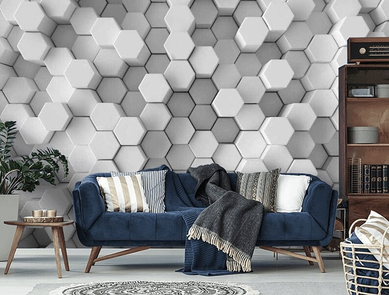 Gray 3d Wallpaper Abstraction Wall Murals Premiun Removable Wall Papers ...