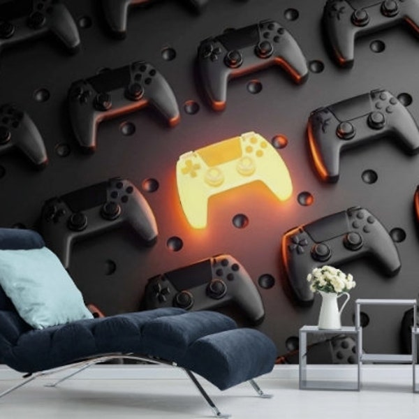 Gaming Wallpaper Graffiti - Etsy