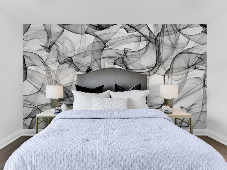 Modern 3d Wallpaper Wall Deco Wall Paper 3d Wall Mural Peel | Etsy