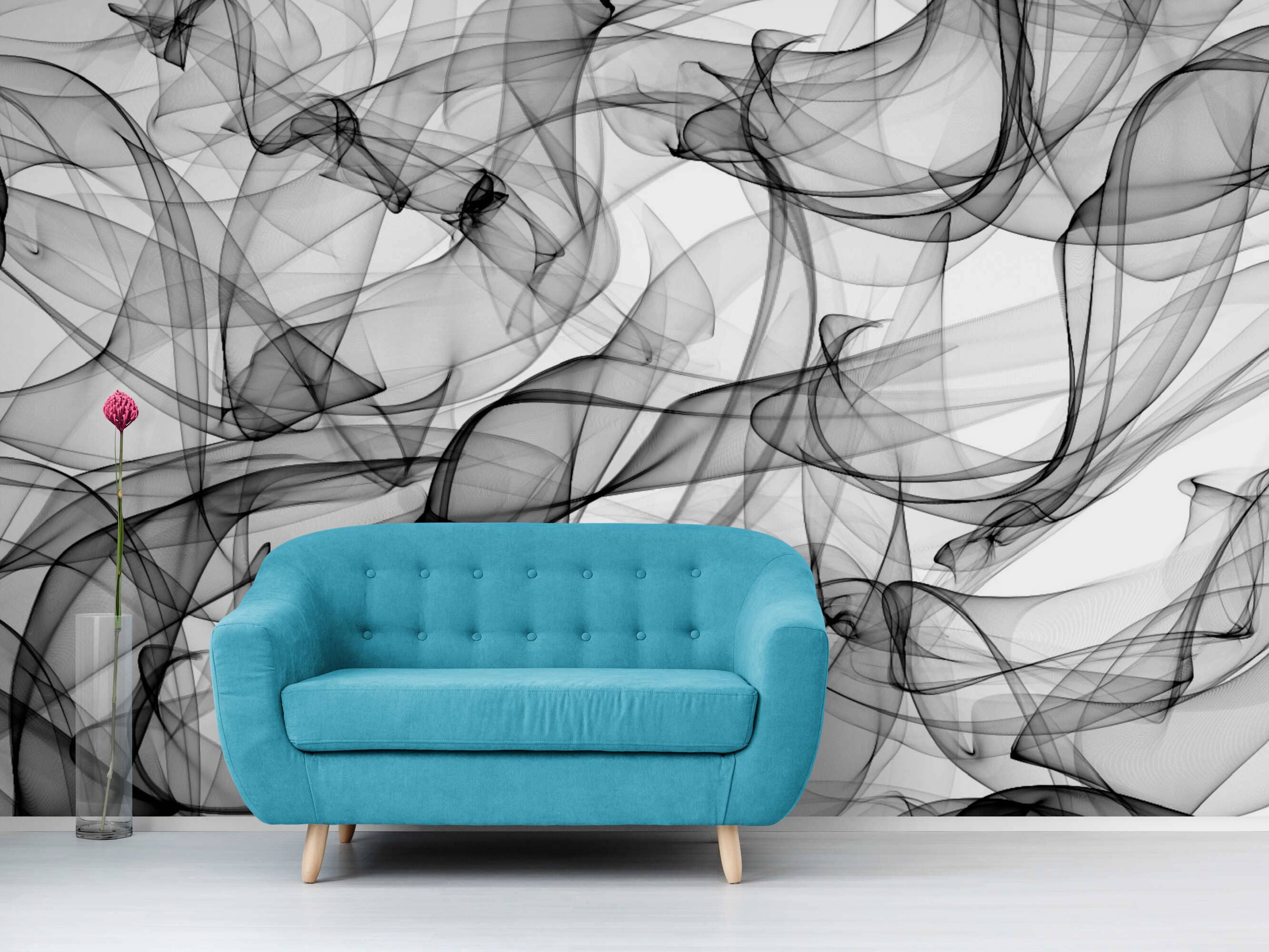 Modern 3d Wallpaper Wall Deco Wall Paper 3d Wall Mural Peel | Etsy