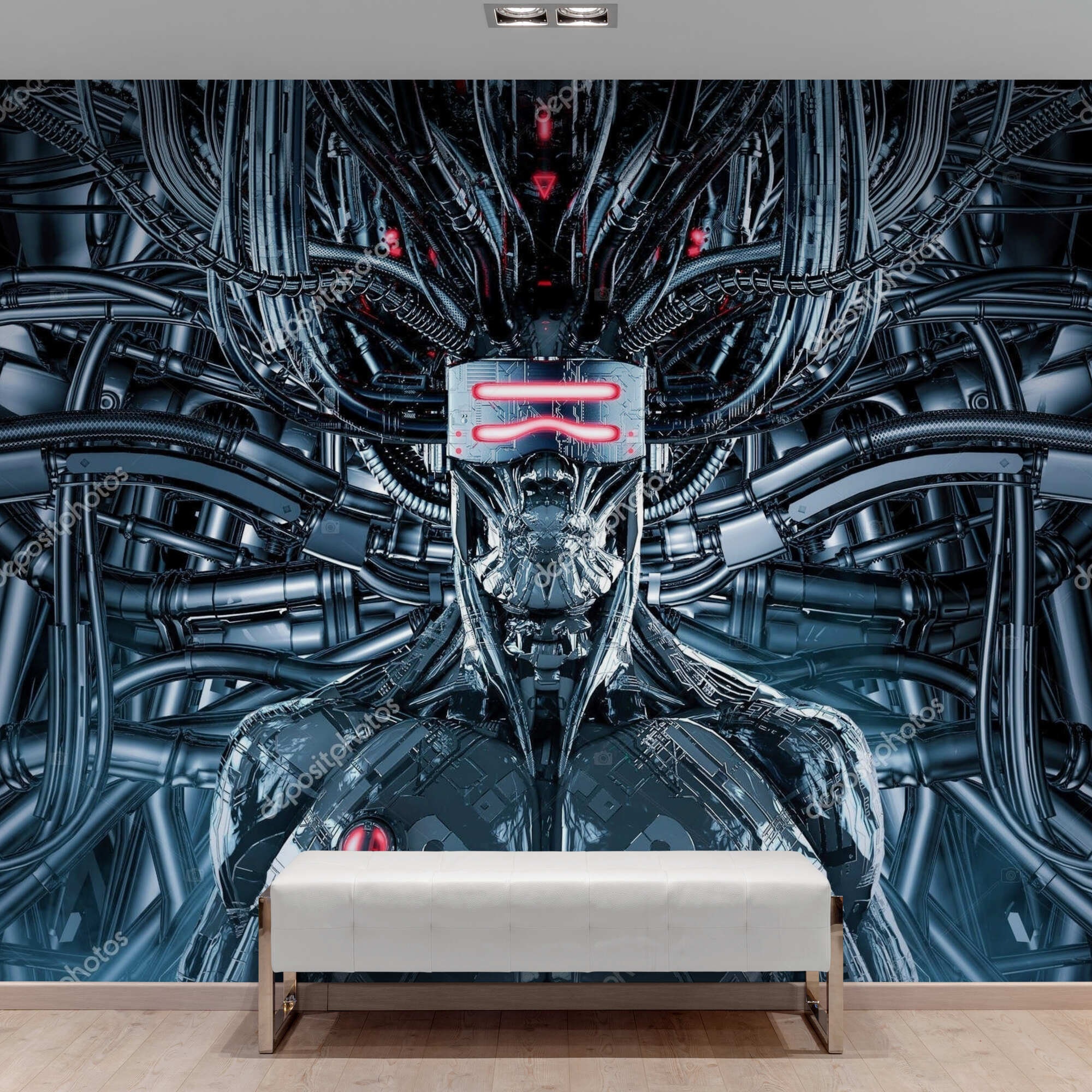 3D Wall Mural Gaming Wallpaper Cyberpunk Graffiti Wallpaper - Etsy