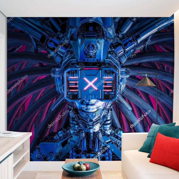 Cyberpunk Wall Decals - Etsy