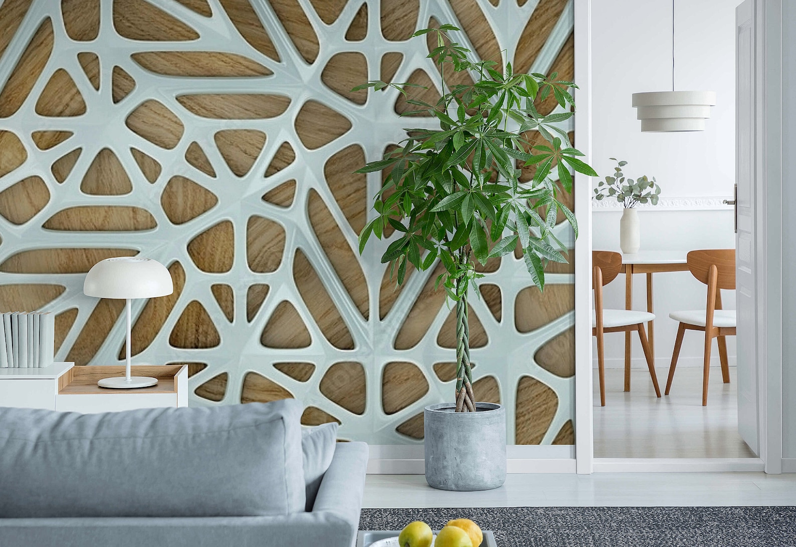 Modern 3D Wallpaper Wall Mural Decor 3d Wall Paper Peel & - Etsy