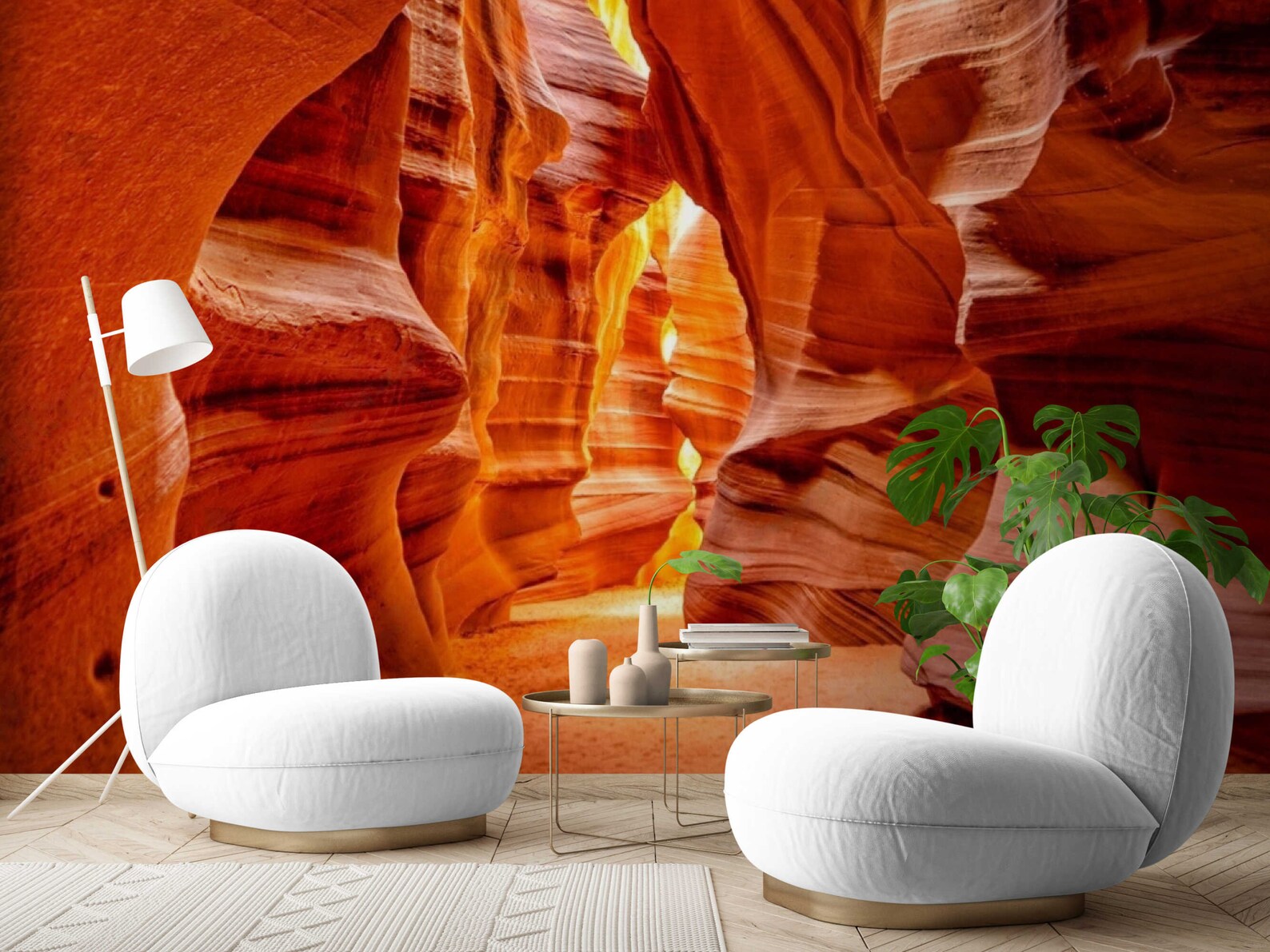 Antelope Canyon Wallpaper Peel and Stick or Classic Wall Paper for ...
