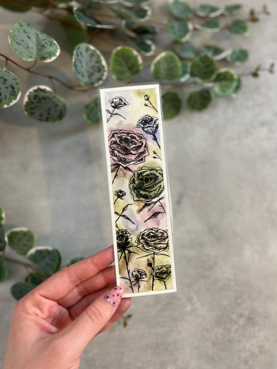 Painting Ink Original hand-painted Bookmarks etna.com.pe